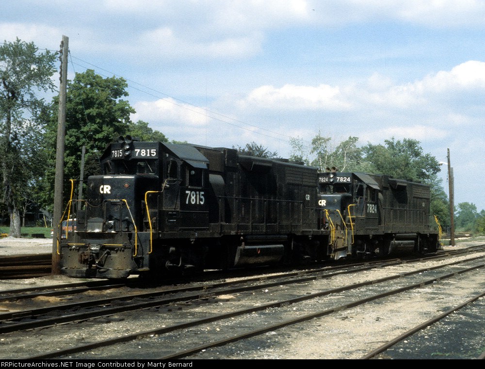 Two GP38s Waiting
